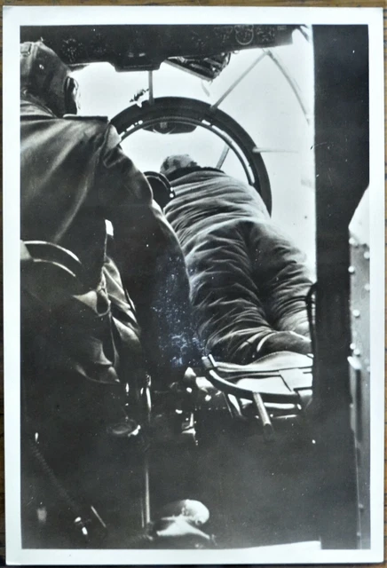 PHOTO ORIGINAL DE La Seconde Guerre Mondiale Mitrailleurs Italiens En Vol EUR 52,50 - PicClick FR