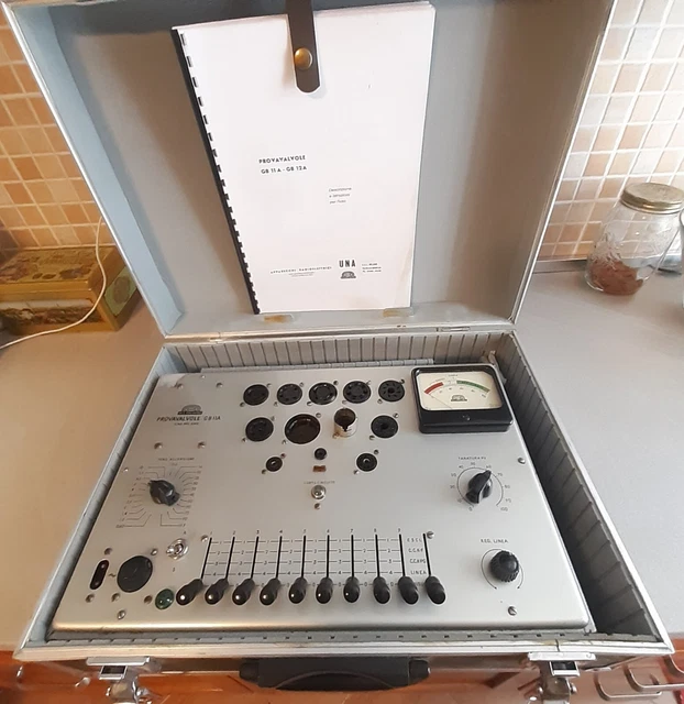 PROVAVALVOLE UNAOHM GB 11A con valigetta EUR 350,00 - PicClick IT