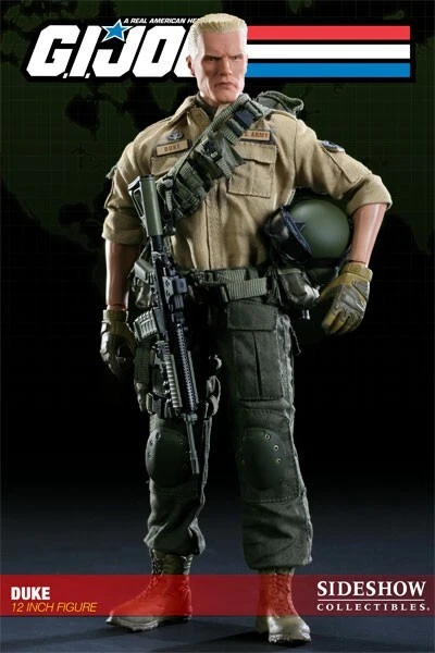 FIGURINE SIDESHOW G.I. JOE FIRST SERGEANT DUKE ÉCHELLE 1/6 2010 EUR 159 ...