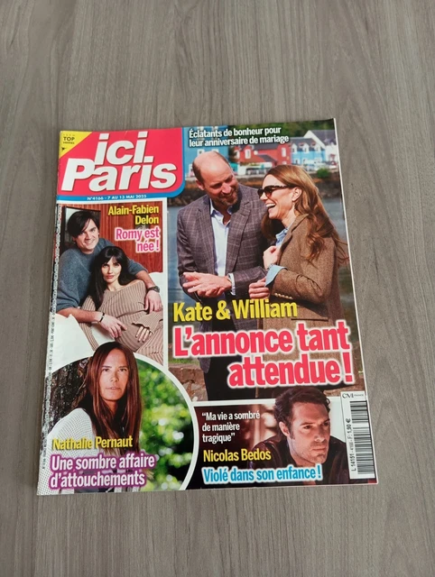 ICI PARIS N°4166 07/05/2025 Kate&William/ Nathalie Pernaut/ Eddie ...