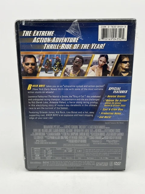 BIKER BOYZ (DVD, 2003, Widescreen) Laurence Fishburne, Kid Rock, NEW Sealed! $10.16 - PicClick CA