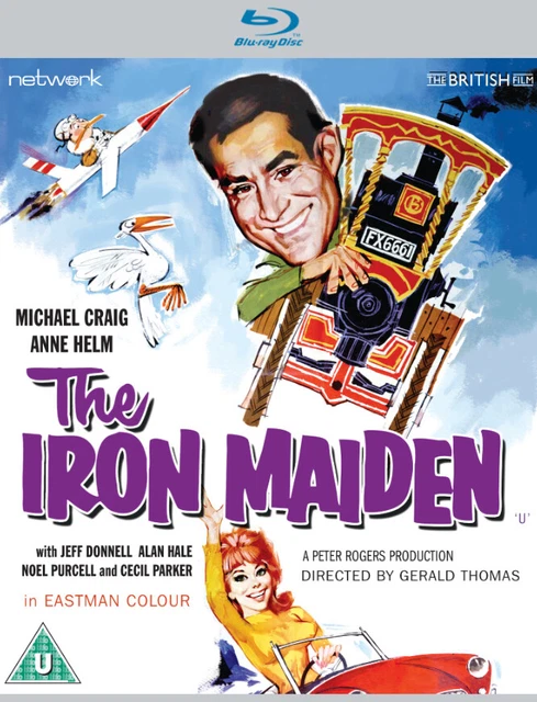 THE IRON MAIDEN (Blu-ray) Brian Oulton Alan Hale Jr Joan Sims Cecil ...