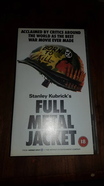 FULL METAL JACKET VHS Video Tape Stanley Kubrick £3.99 - PicClick UK
