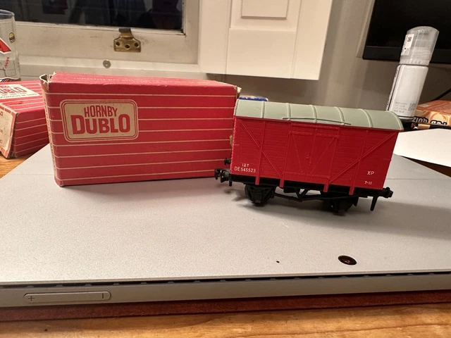 HORNBY DUBLO 4318 Packing Van For Breakdown Crane, Mint, Boxed, 1962 ...