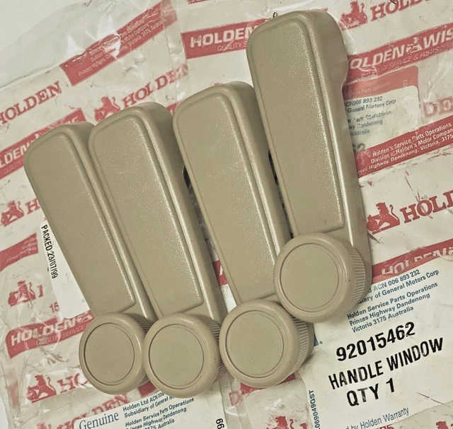 VB VC VH VK VL Commodore INNER WINDOW WINDER HANDLE set of 4 NOS ...