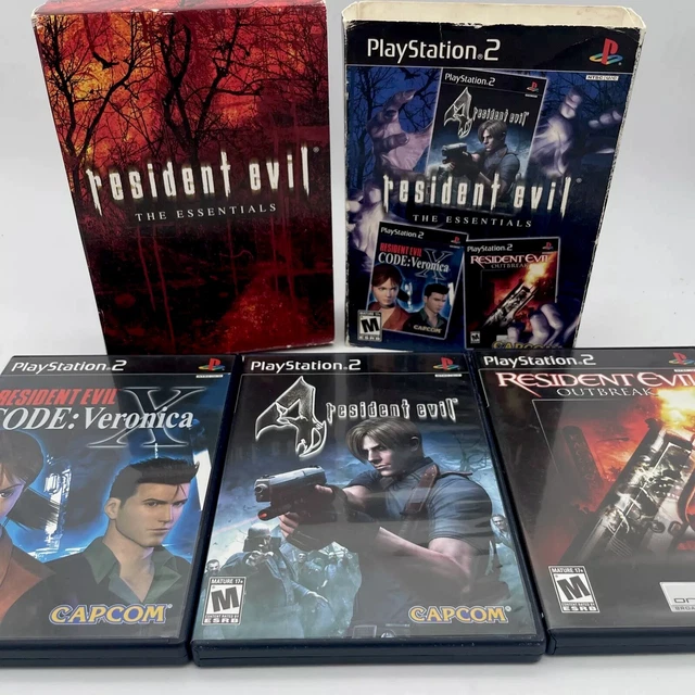 RESIDENT EVIL: THE Essentials Sony PlayStation 2, 2007 3 Game ...