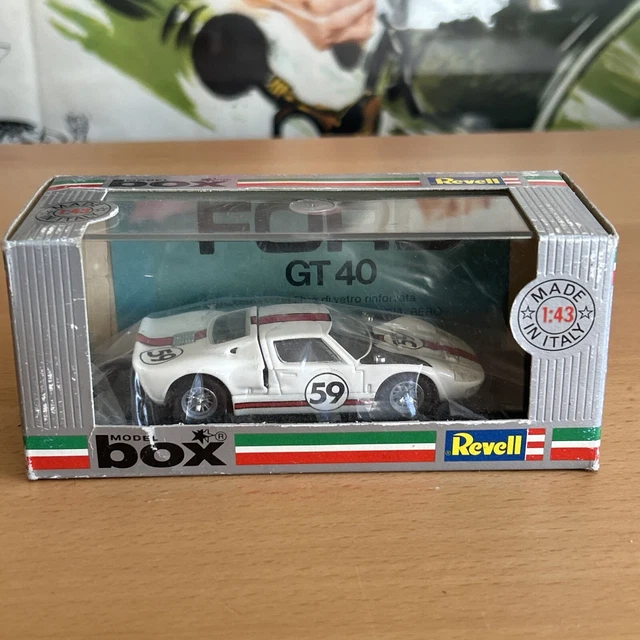 BOX REVELL 1/43 Ford GT40 Mk2 Le Mans 1966 EUR 23,79 - PicClick FR
