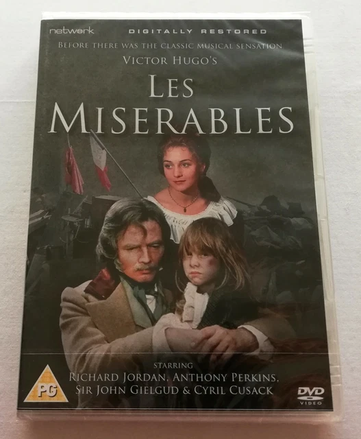 LES MISERABLES (1978) DVD Digitally Restored: Sir John Gielgud: New ...