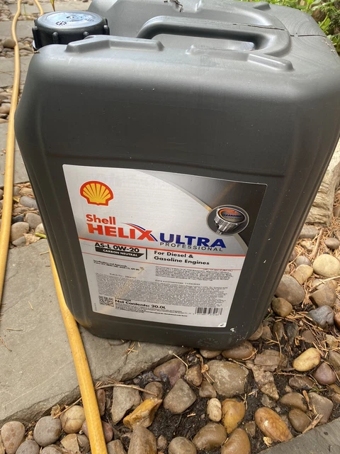 SHELL HELIX ULTRA 0W20 Oil 20litres £84.99 - PicClick UK