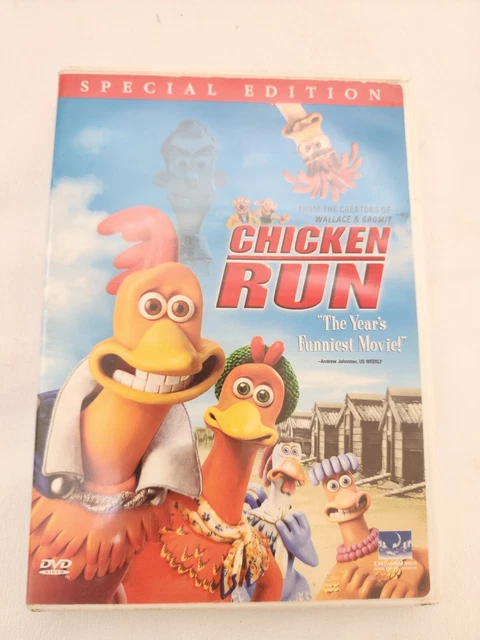 CHICKEN RUN (DVD, 2000, Widescreen) Special Edition ~Very Good £0.78 ...