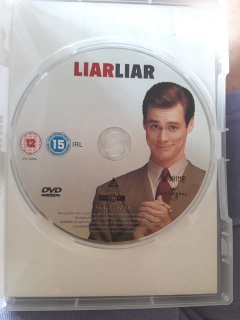 LIAR LIAR (DVD, 2010) (German\French\Spanish\Italian) Free Delivery B10 ...