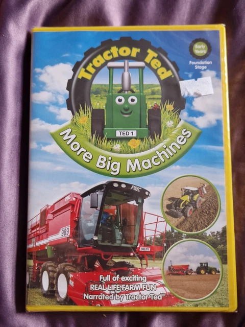 TRACTOR TED DVD Tractor Ted More Big Machines Tractors Combines Farm ...