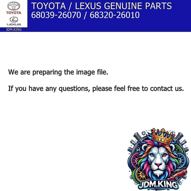 TOYOTA GENUINE HIACE VAN 96-06 Side Sliding Door Top LH & Bottom Roller ...