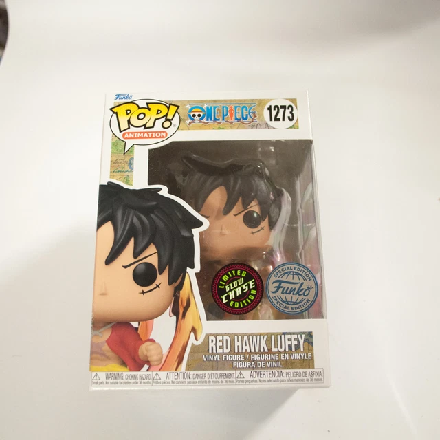 FUNKO - ONE PIECE - RED HAWK LUFFY #1273 - CHASE Limited Edition NEW ...