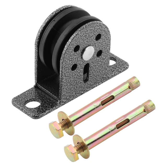 HOME GYM SWIVEL Lifting Fitness Single Wheel Wall Ceiling Mount Pulley ...