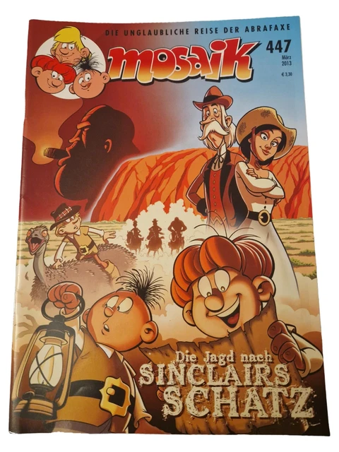 MOSAIK 384 DIE Unglaubliche Reise der Abrafaxe Comic Taschenbuch ...
