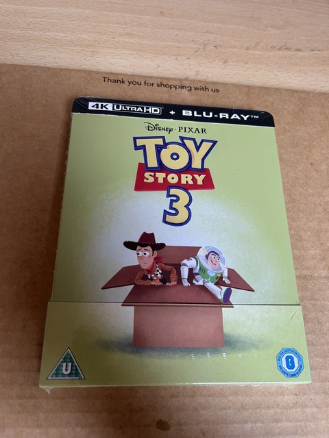 TOY STORY 3 4K UHD BLU RAY STEELBOOK NEW & SEALED Disney Pixar £54.99 ...