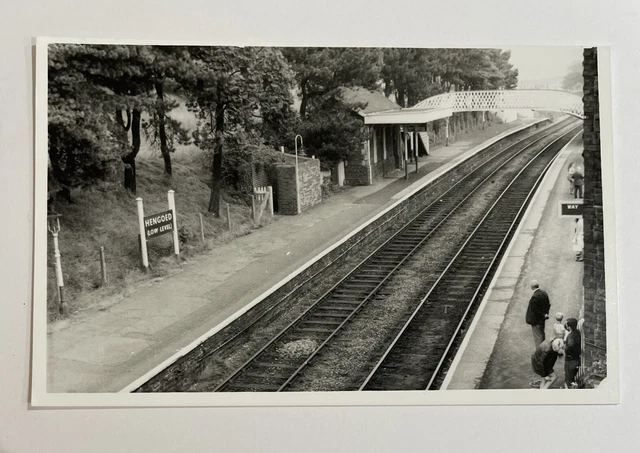 RAILWAY LOCOMOTIVE PHOTOGRAPH- Hengoed Station - A709 EUR 4,10 ...
