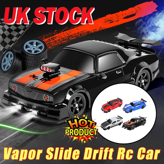 2.4G HIGH SPEED Drift Rc Car 4WD with Smoke Function Toy RC Car GTR ...