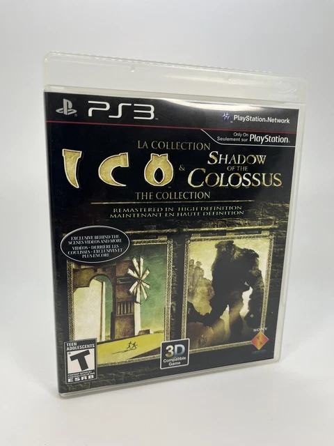THE ICO & Shadow of the Colossus Collection PlayStation 3 PS3 Complet ...