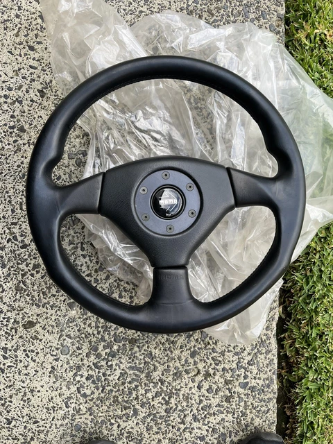 STEERING WHEEL MOMO JDM Mitsubishi Lancer Evolution EVO 3 Plus Original ...