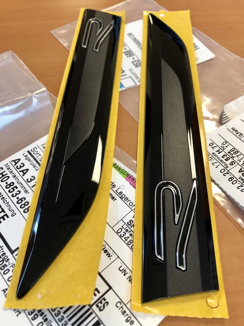 LOGOS SIDE VW Golf VIII 8 MK8 R-Line Badge Originals 5H0853688KBYY OEM ...