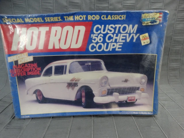REVELL HOT ROD Custom 56 Chevy Coupe Model Car Kit, Factory Sealed $56. ...