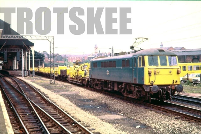35MM SLIDE BR British Railways Electric Loco 86317 Class 86 1984 ...