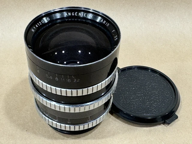 ANGENIEUX 35MM F/2.5 Retrofocus Type R1 Exakta Mount Vintage Manual ...