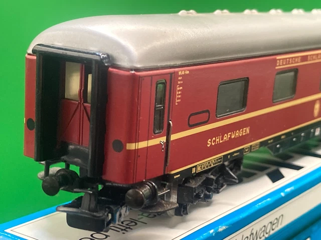 MARKLIN HO 4064 3-RAIL SLEEPING CAR type WLAB4um.33 OF THE DRG - BOXED ...