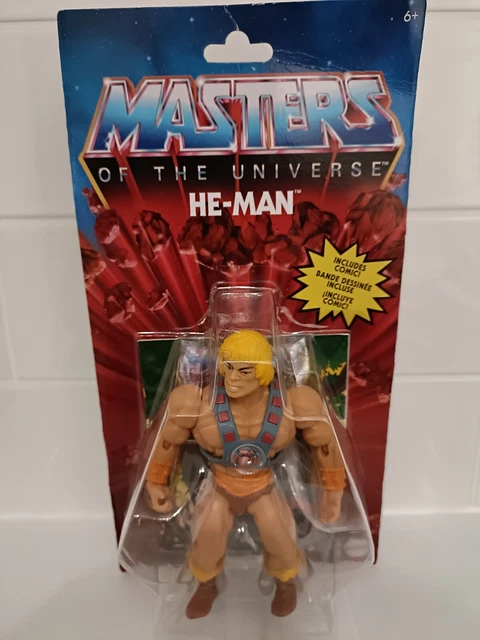 SCATOLA DMG HE-MAN Masters Of The Universe Action Figure Mattel Serie Giocattolo EUR 14,81 ...