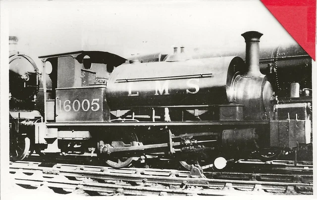 LMS EX CALEDONIAN - 502 Class 0-4-0St - 16005 - Vintage Image - # L3898 ...