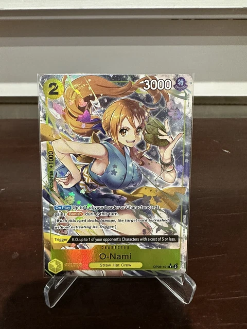 ONE PIECE CARD Game -O-Nami Alt Art OP06-101 - English EUR 104,76 - PicClick FR