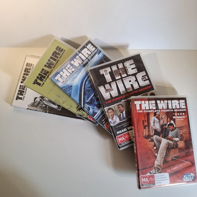 THE WIRE COMPLETE Series Seasons 1 - 5 Region 4 PAL DVD Crime Drama $24 ...