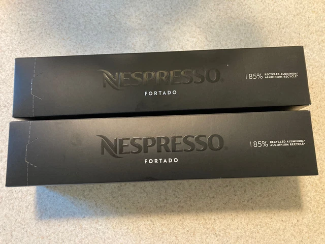 NESPRESSO VERTUO PODS - Fortado 20 capsules EUR 24,00 - PicClick FR