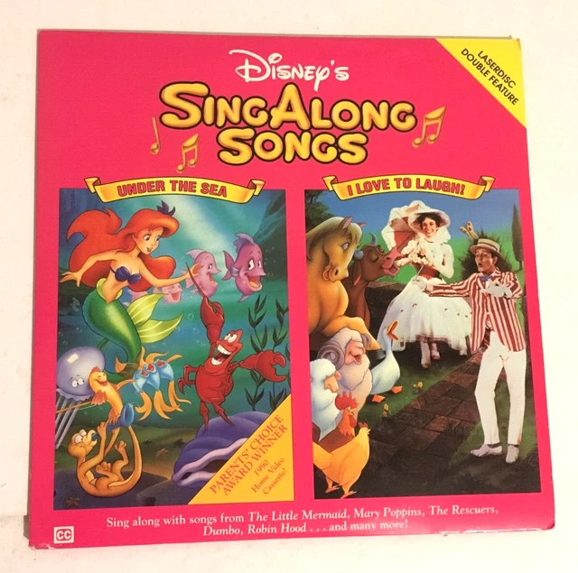 LASERDISC SING ALONG Songs - Disney's EUR 15,00 - PicClick IT