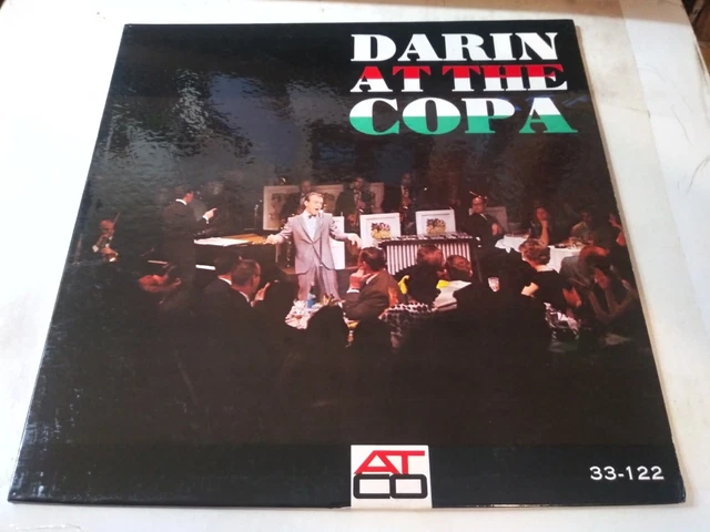 BOBBY DARIN AT The Copa VG++ Original DG Mono ATCO 33-122 LP Record ...