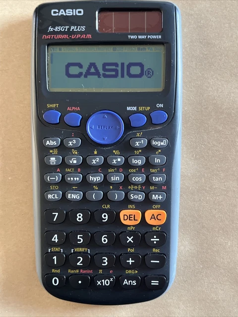 CASIO FX-85GT PLUS Natural V.P.A.M. Copertura calcolatrice scientifica ...