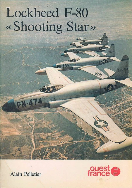 LOCKHEED F-80 SHOOTING Star_Xp-80_Usaf_Korean War_Ang_Tf-80C_Usn Tv-1_F ...