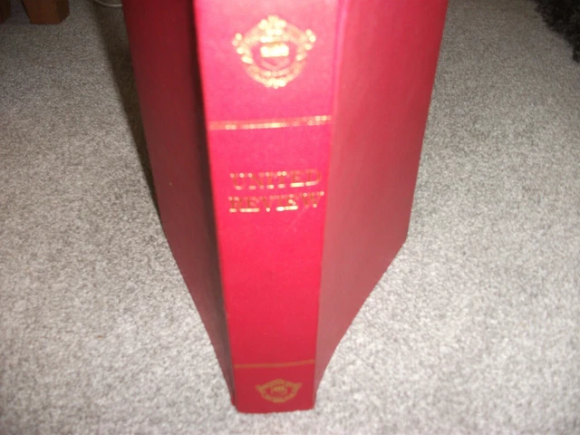 MANCHESTER UNITED REVIEW Programs in binder 1969 - 1970 £40.00 ...