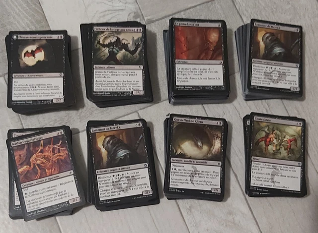 LOT DE 523 cartes magic Noir comme neuve EUR 40,00 - PicClick FR