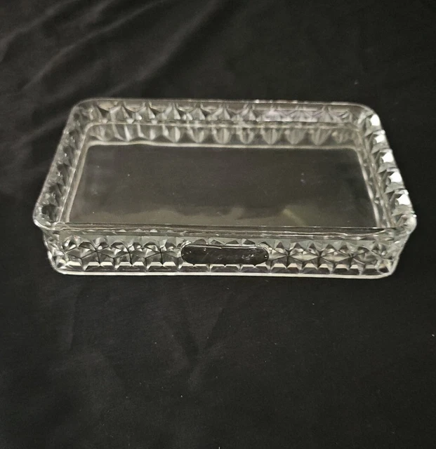 ANTIQUE APOLLO GLASS Chocolates Candy Store Counter Display Holder Dish ...