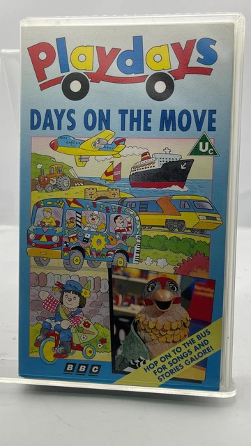PLAYDAYS DAYS ON The Move BBC VHS Video Tape £19.99 - PicClick UK
