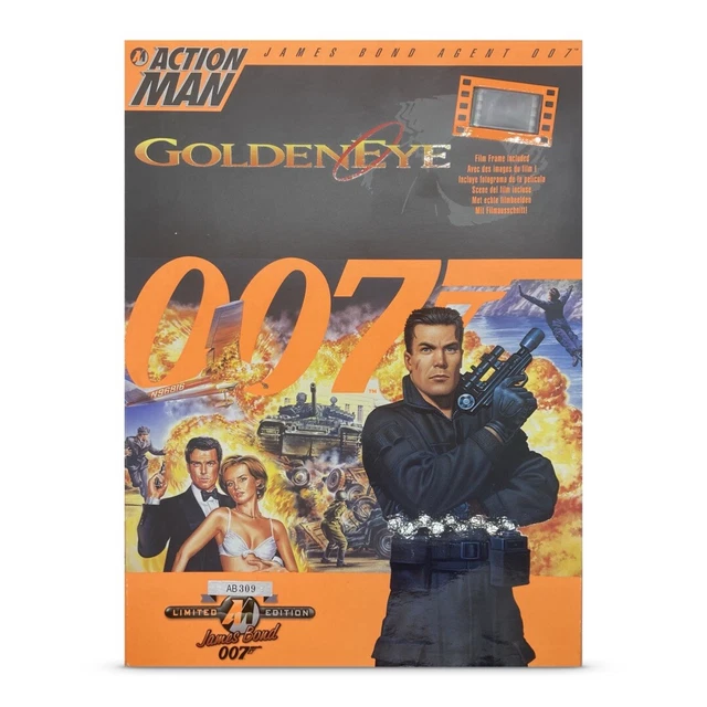JAMES BOND ACTION Man Goldeneye Limited Edition 12” Collectors Figure £ ...