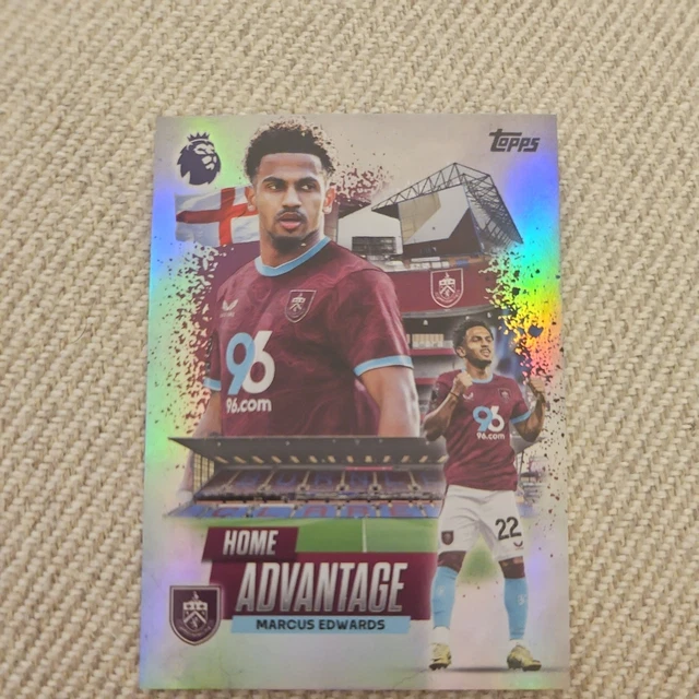 TOPPS PL 2025-2026 Marcus Edwards Home Advantage Rare Mint Condition ...