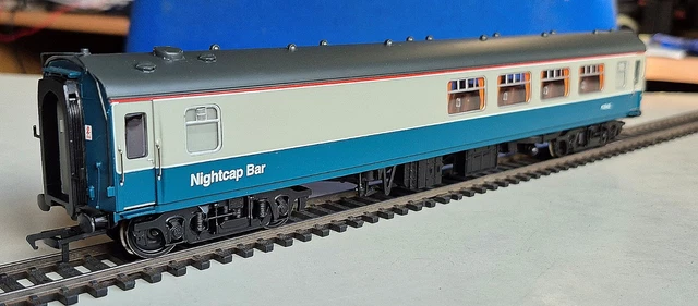 BACHMANN 39-321 BR Mk 1 Pullman Bar BSP Coach, Blue/Grey livery, Mint ...