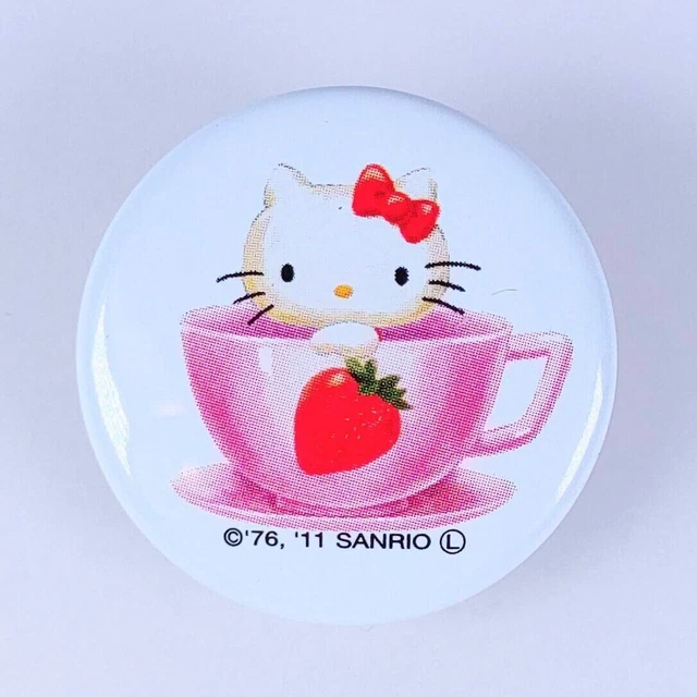 HELLO KITTY SANRIO Button Badges Japanese From Japan F/S EUR 13,81 ...