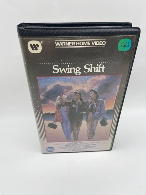 SWING SHIFT VHS 1984 Warner Home Video Clamshell Release Kurt Russel Goldie Hawn £12.52 ...