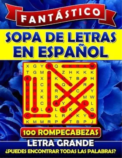 SPANISH WORD SEAR Fantástico Sopa de Letras en Espanol (Taschenbuch ...