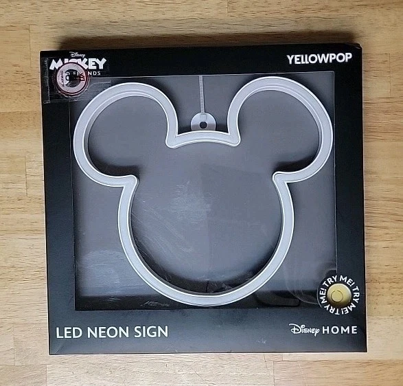 DISNEY MICKEY AND Friends YellowPop LED Neon Sign/Wall Light £22.21 ...